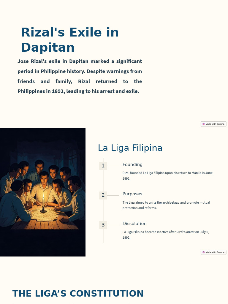 Rizals Exile and Death | PDF | Philippines