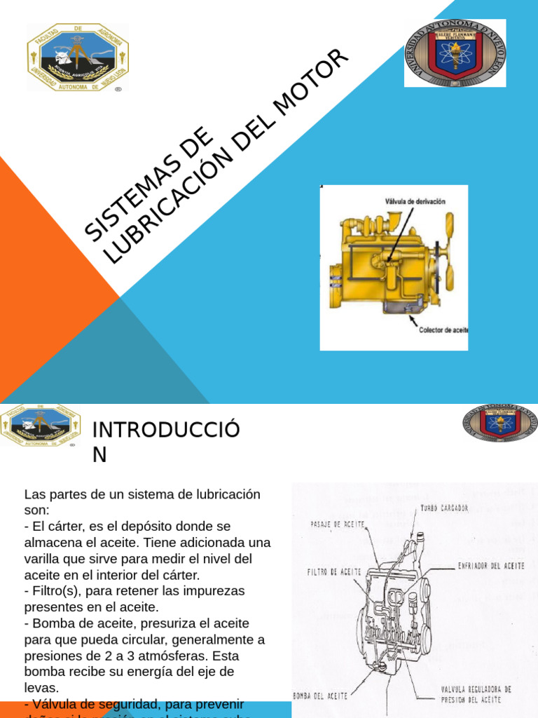 Sistema de Lubricaci+ N | PDF | Aceite de motor | Rodamiento (Mecánico)