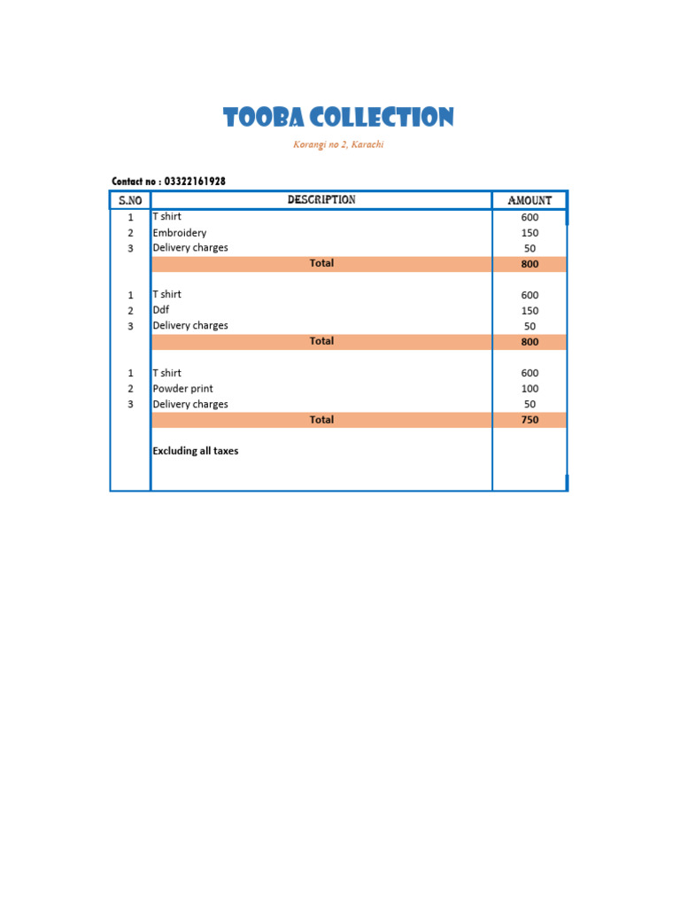 Tooba Collection | PDF