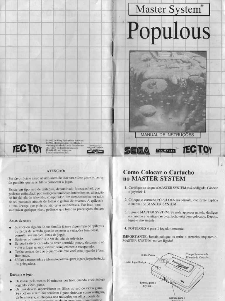 Manual Populous Games | PDF
