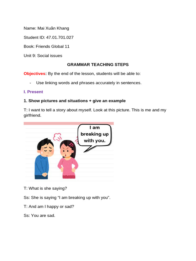 Teaching Steps Grammar Unit 9 | PDF | Phrase | Sentence (Linguistics)