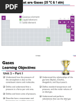 Gas Laws Formula Sheet | PDF | Gases | Mole (Unit)