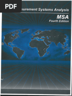 Measurement System Analysis (MSA) | PDF | Accuracy And Precision | Measurement