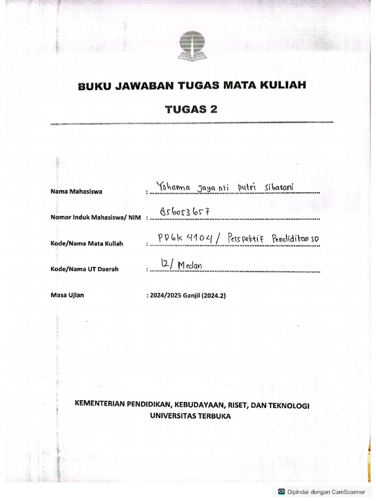 Tugas 2 Perspektif Pendidikan SD (2) - Compressed | PDF