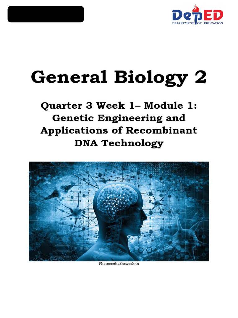 GenBio2_Q3_Module_1 | PDF | Polymerase Chain Reaction | Primer ...