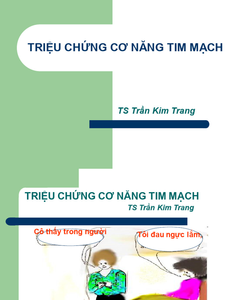 Slide Các TCCN Tim M CH - Ts - Trang | PDF