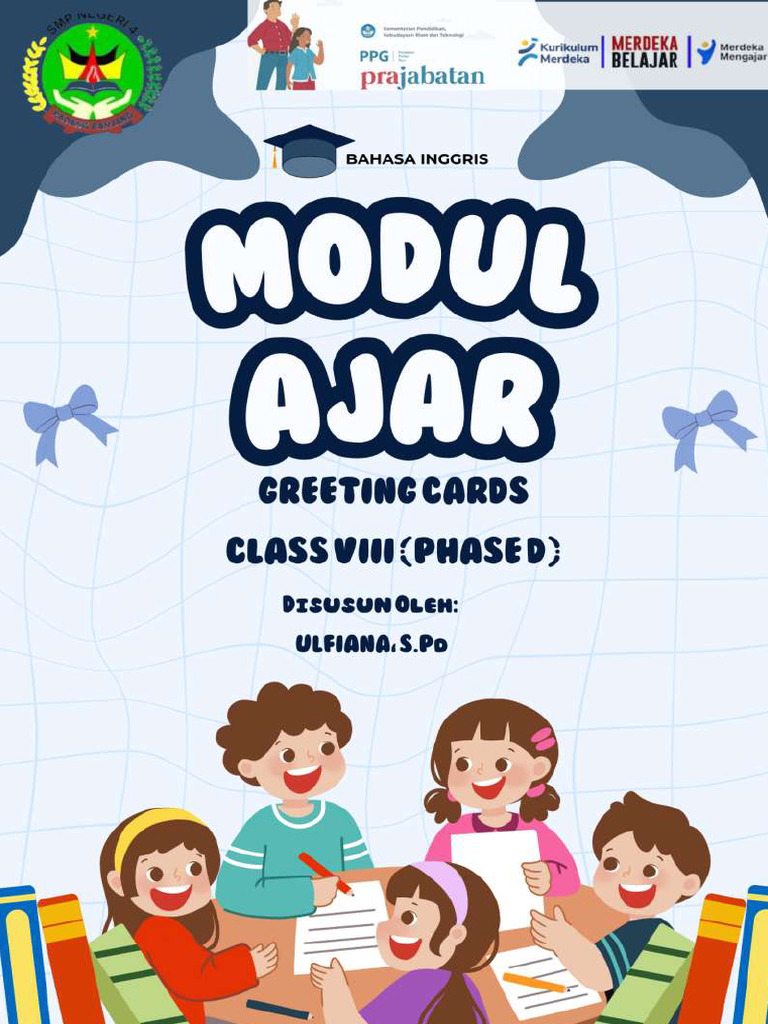 Modul Ajar Greeting Card Ulfiana | PDF | Pengembangan Diri