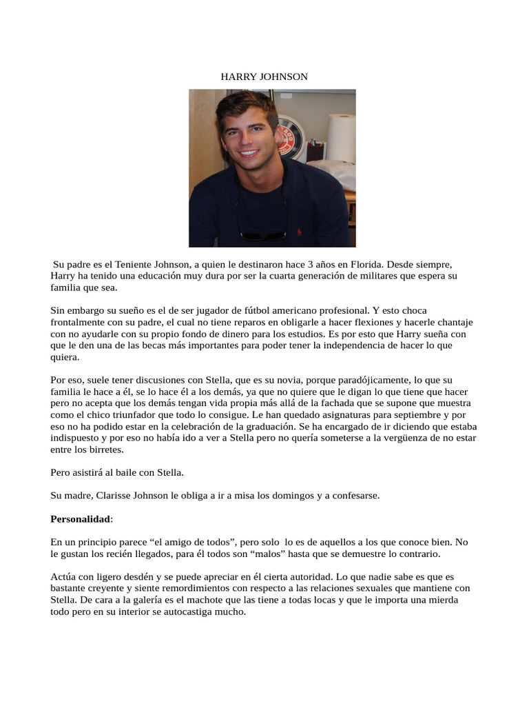Harry Johnson | PDF