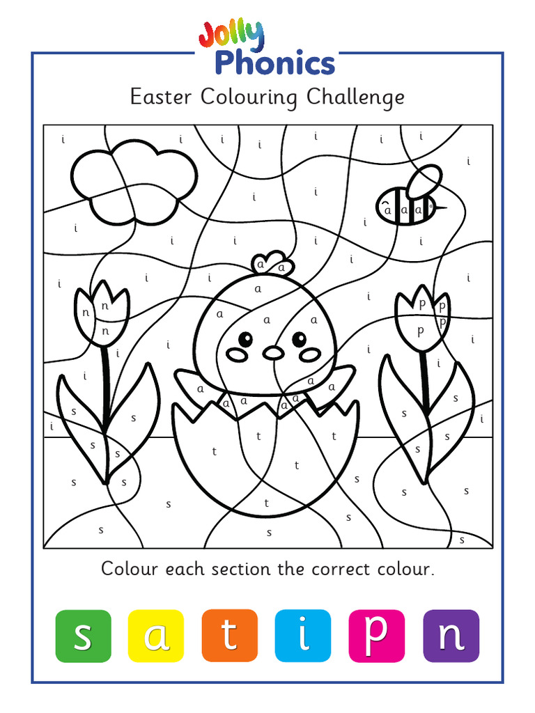 Easter Colouring Challenge | PDF