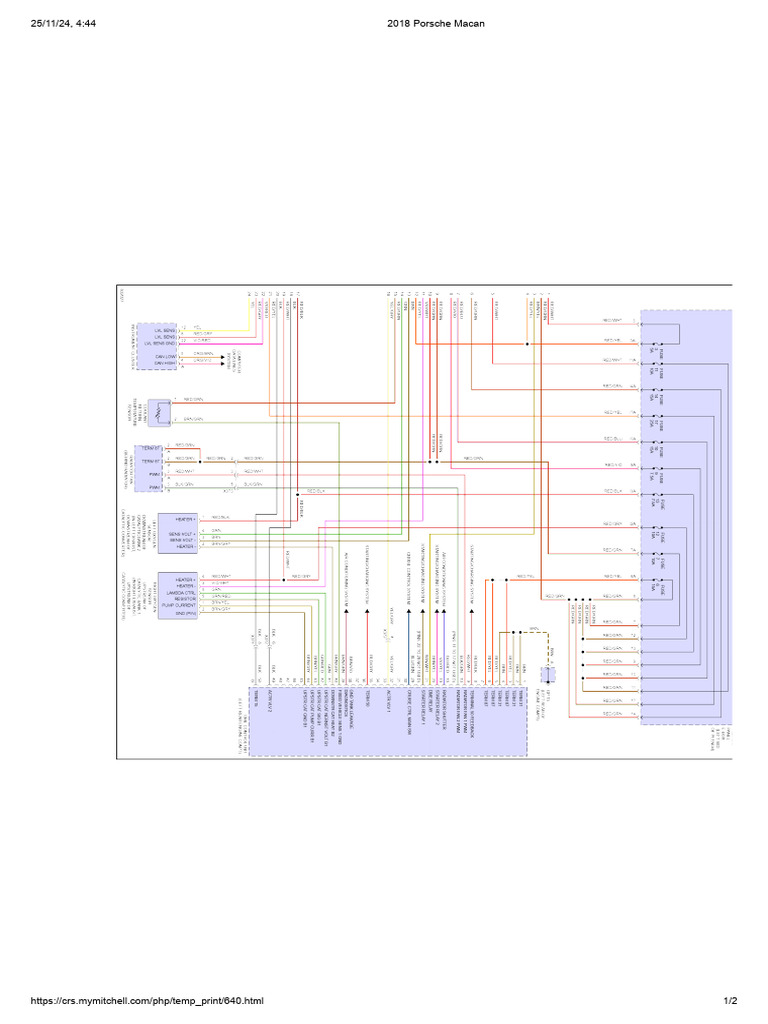 2018 Porsche Macan Ecu 6d6 | PDF | Technology & Engineering