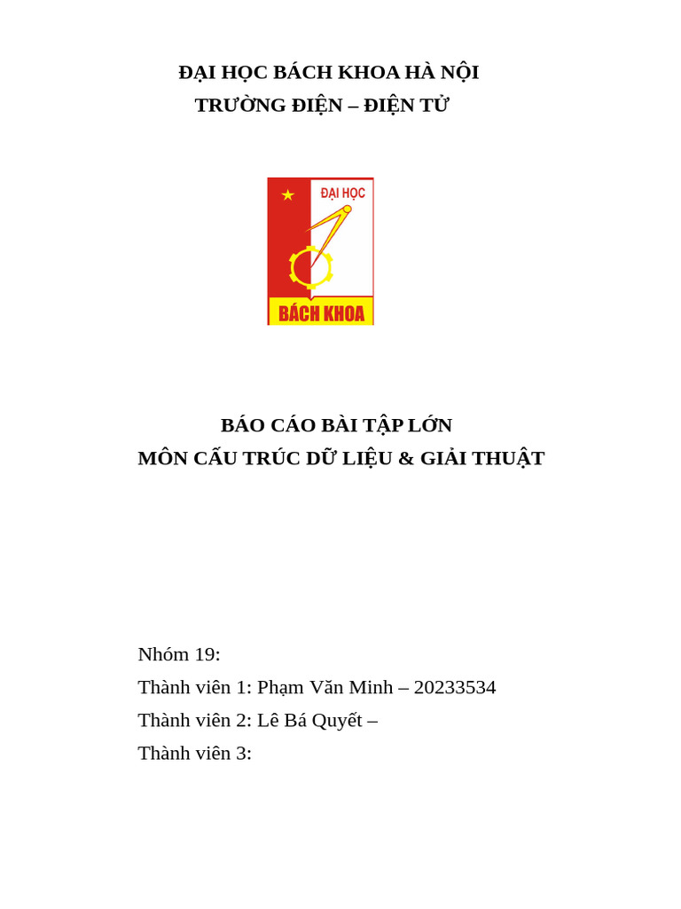 Bai Tap Lon CTDL> | PDF