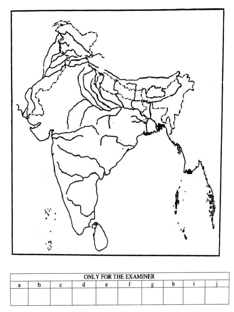 Map Geography India | PDF