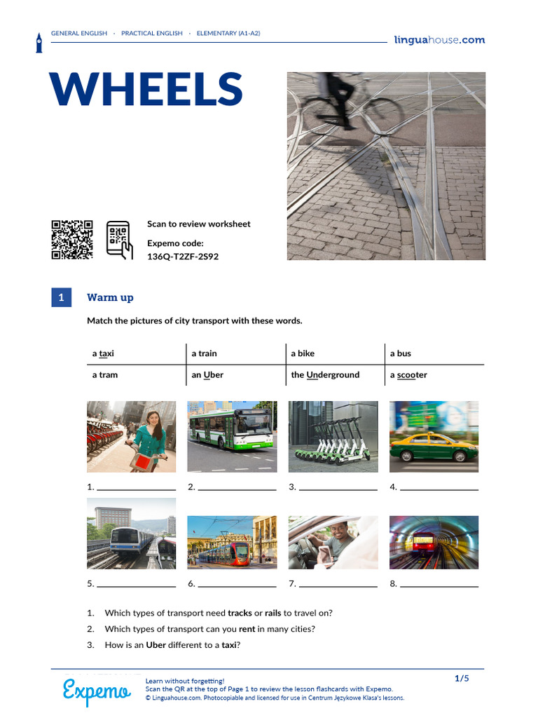 Wheels British English Student | PDF