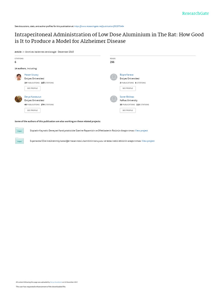 Ulusoy Et Al. - 2015 - Intraperitoneal Administration of Low Dose ...