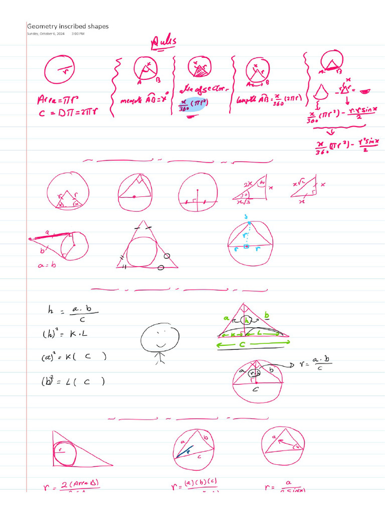 Inscribed Shapes Part 1 MR - Bayoumy | PDF