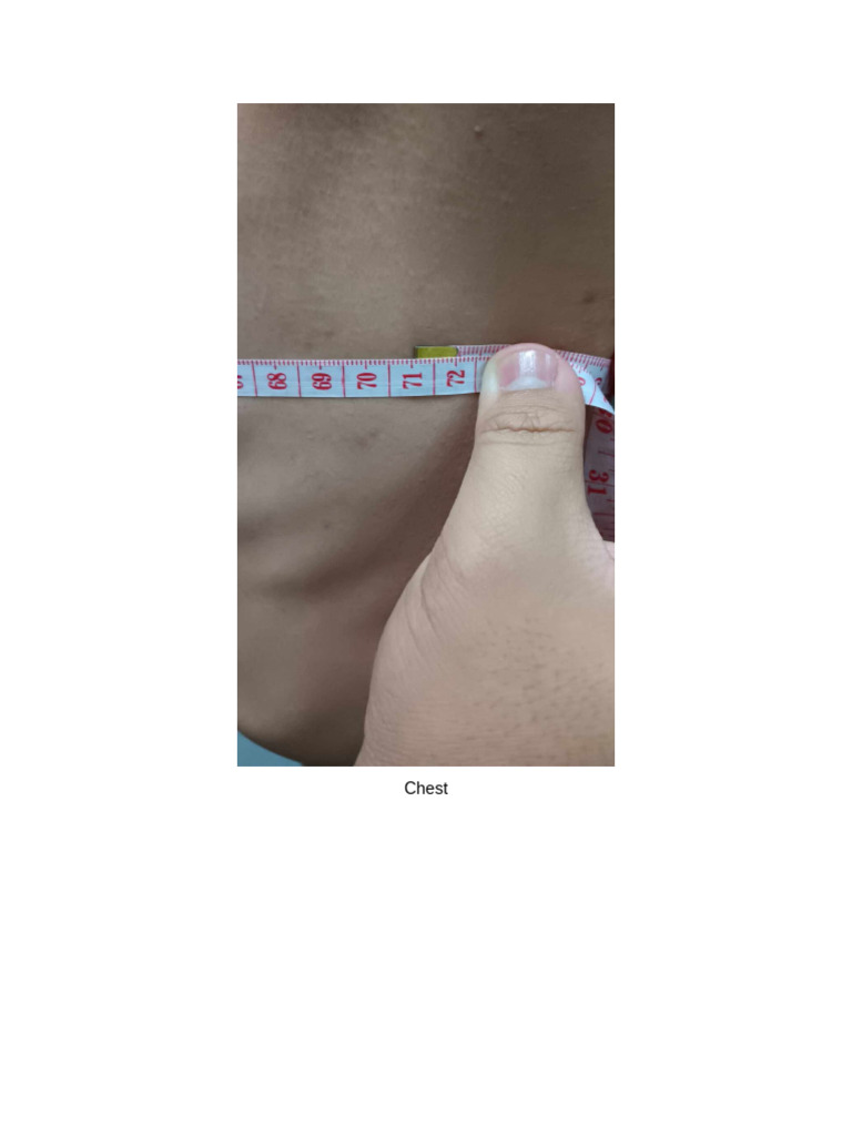 Body Measurement Skinfold Locations | PDF