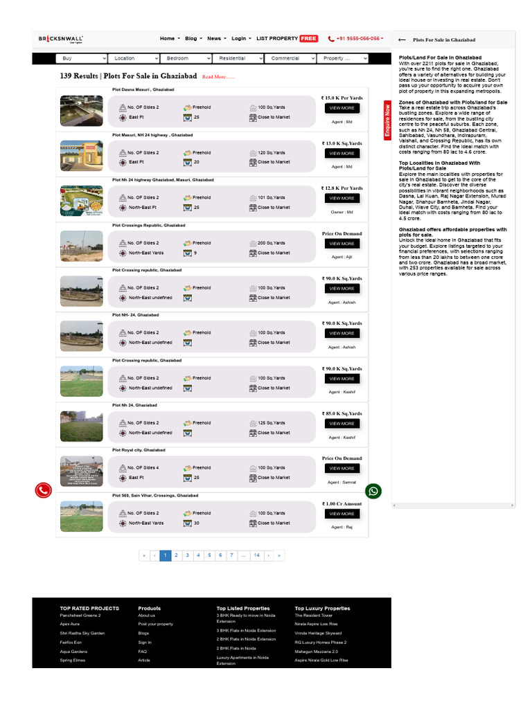 Plots For Sale in Ghaziabad | PDF