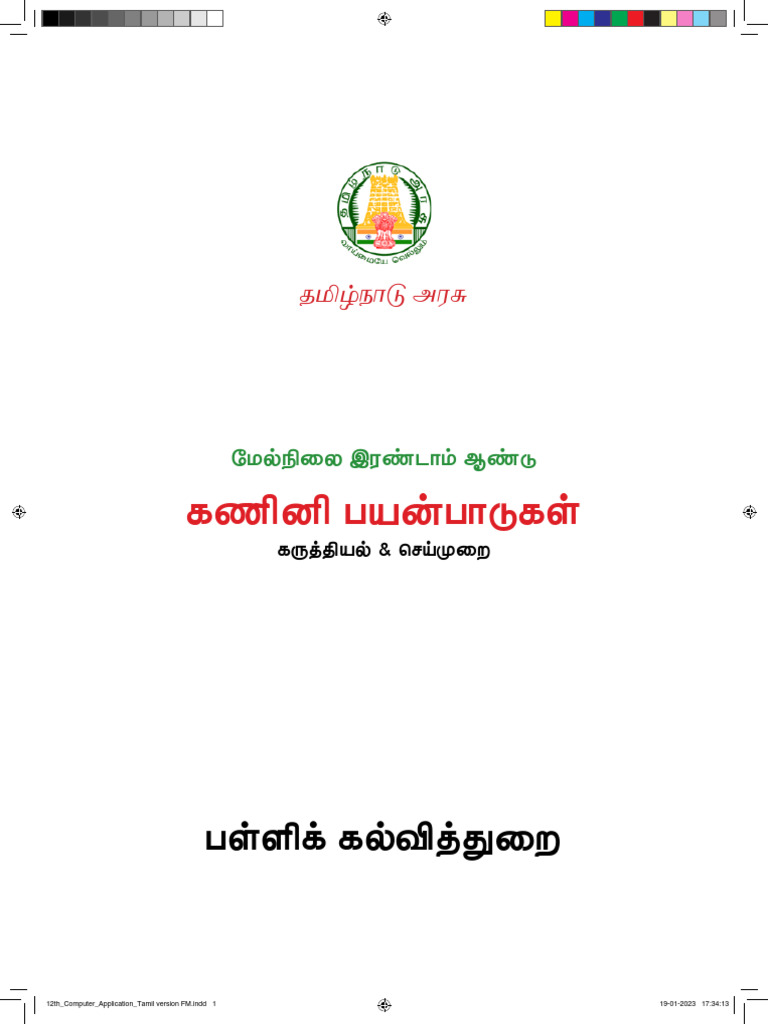 12th Computer Application TM Text | PDF