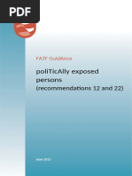 PEP Declaration Form | PDF | Justice | Crime & Violence