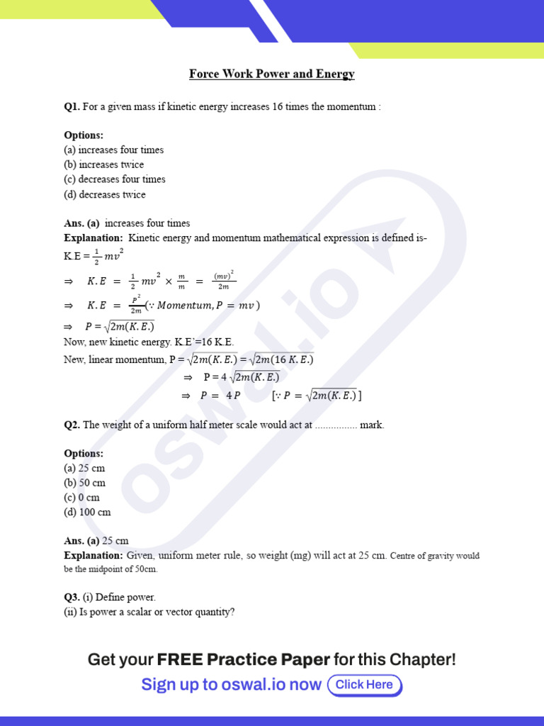 Chapter 1 | PDF | Force | Quantity