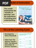 Inquiry-Based Learning Model (7es) and RPMS-Cot Indicators | PDF ...