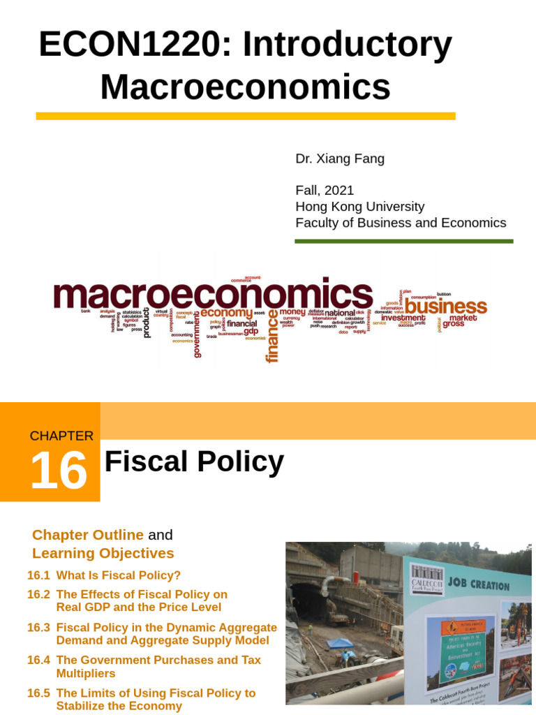 Lecture 9 Fiscal Policy Update | PDF | Fiscal Multiplier | Deficit Spending