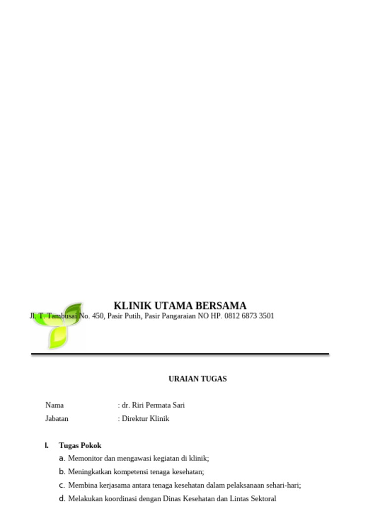 TKK I - STD 1.1.ep 3 Uraian Tugas | PDF