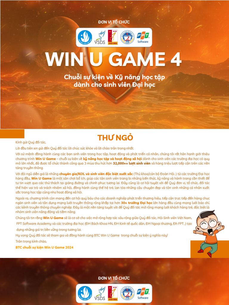 (ĐTTT) WUG 4 - PROPOSAL - Official | PDF