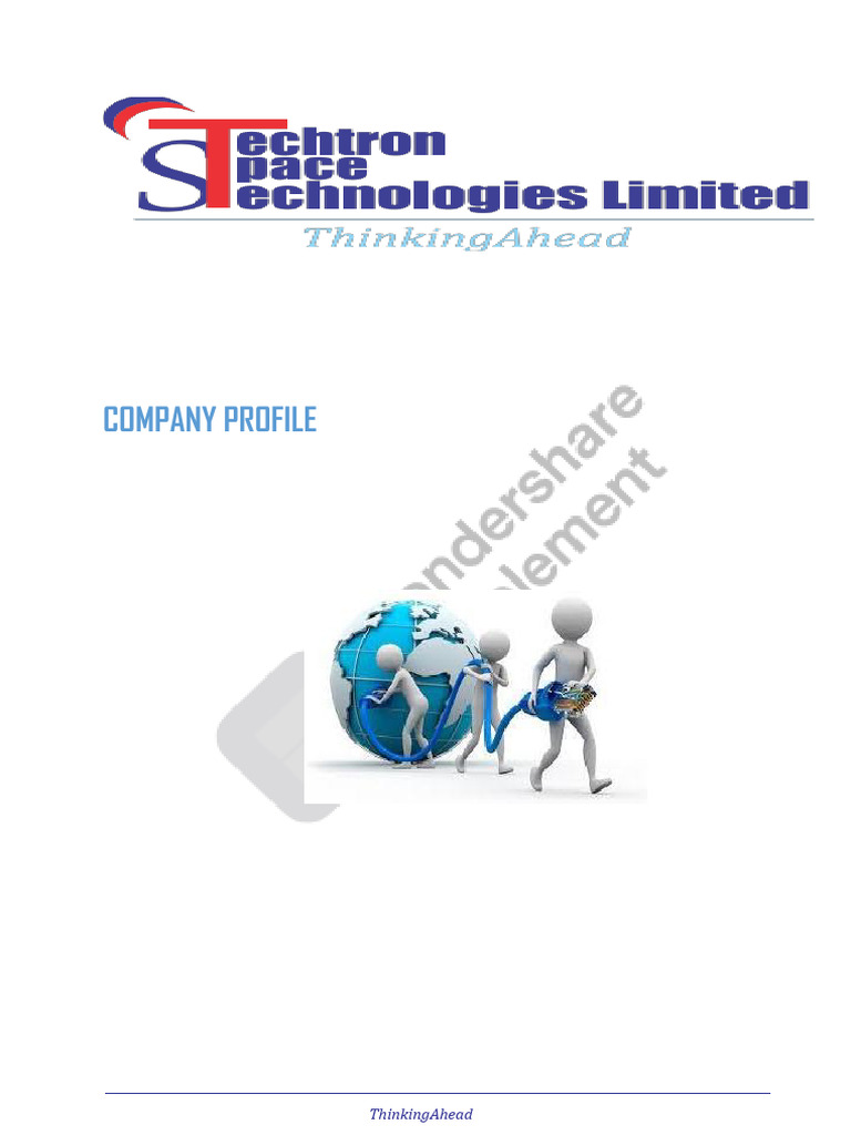 COMPANY PROFILE Techtron 1 | PDF | Business