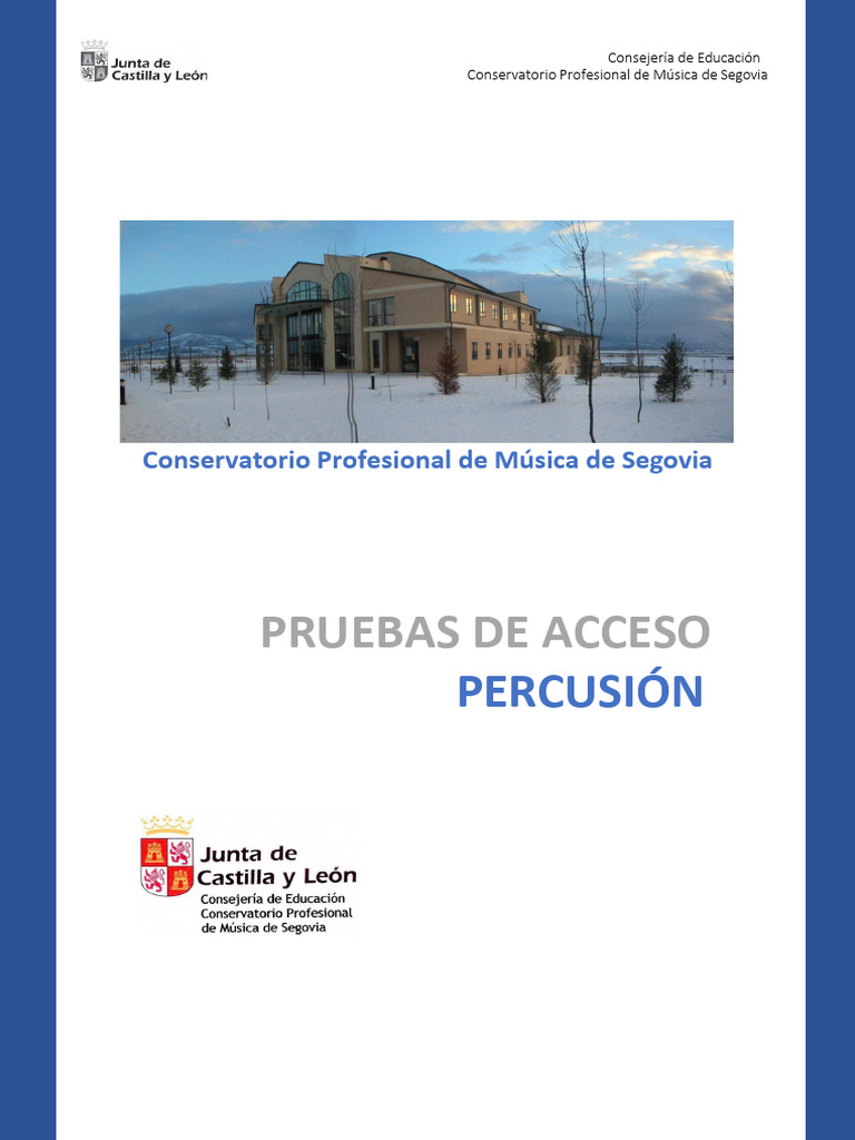 PERCUSION | PDF | Instrumentos de percusión | Instrumentos musicales