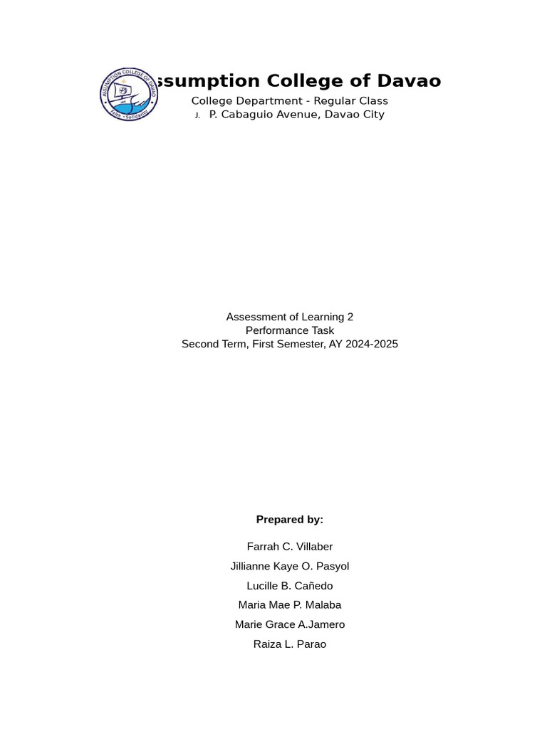 Educ 9 Pt Assessments | PDF | Frog | Dances