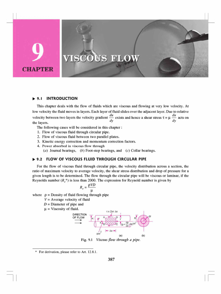 FM-II_Unit-1 | PDF | Boundary Layer | Laminar Flow