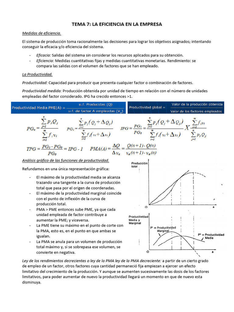 Tema 7 OGE | PDF | Economias | Ciencias económicas