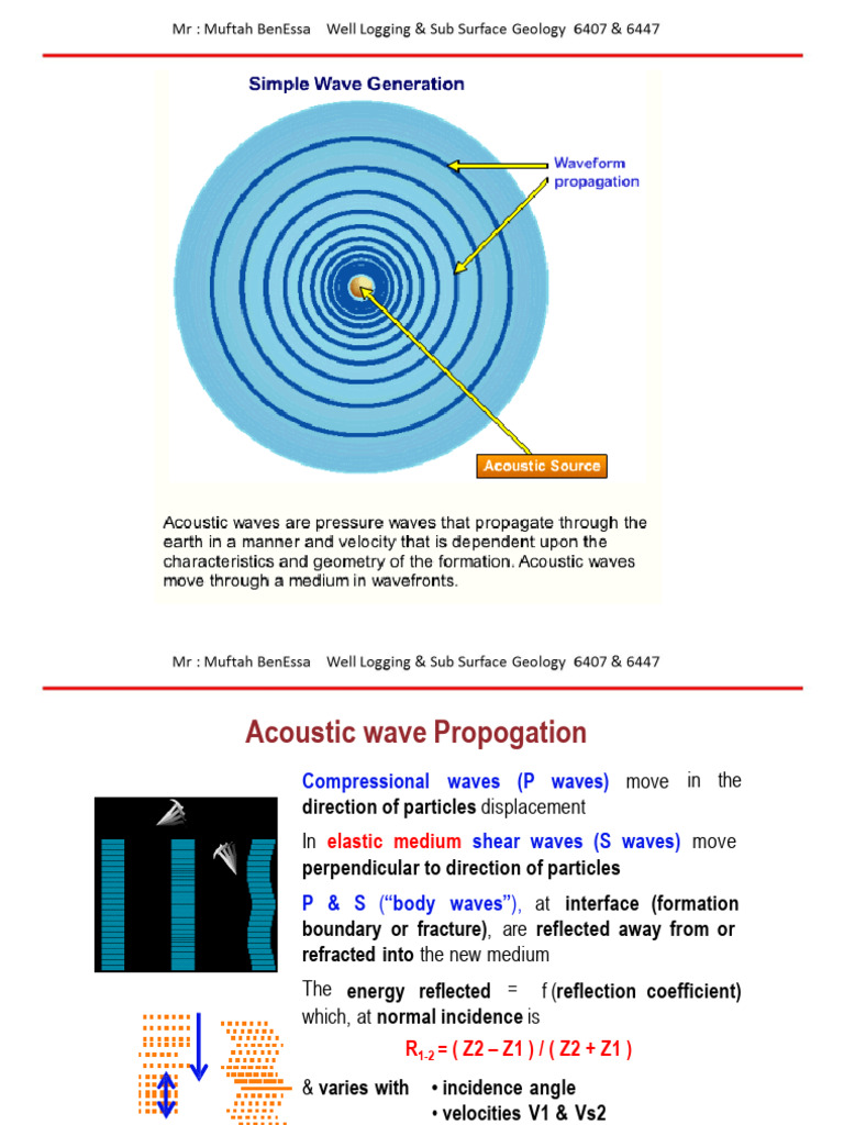 Sonic Logging | PDF | Waves | Classical Mechanics