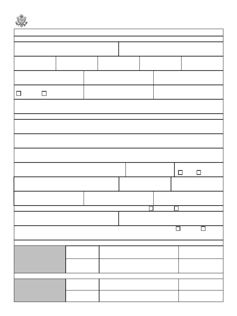 DS-156 Nonimmigrant Visa Application | PDF | Zip Code | Travel Visa