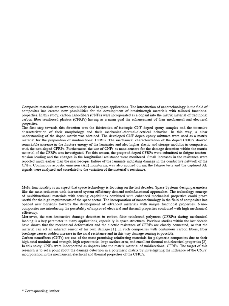 Kostopoulos Et Al. - 2005 - NANO-MODIFIED FIBER REINFORCED COMPOSITES A ...