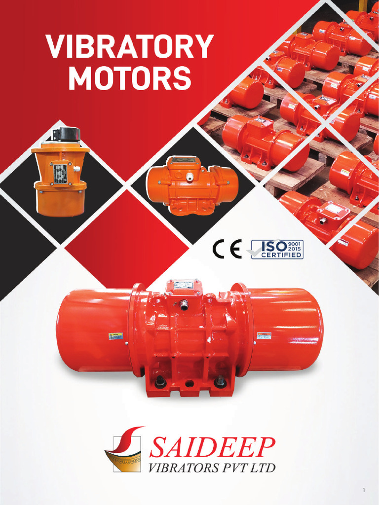Fenner Vibro Motor Specifications | PDF | Electric Motor | Electrical ...