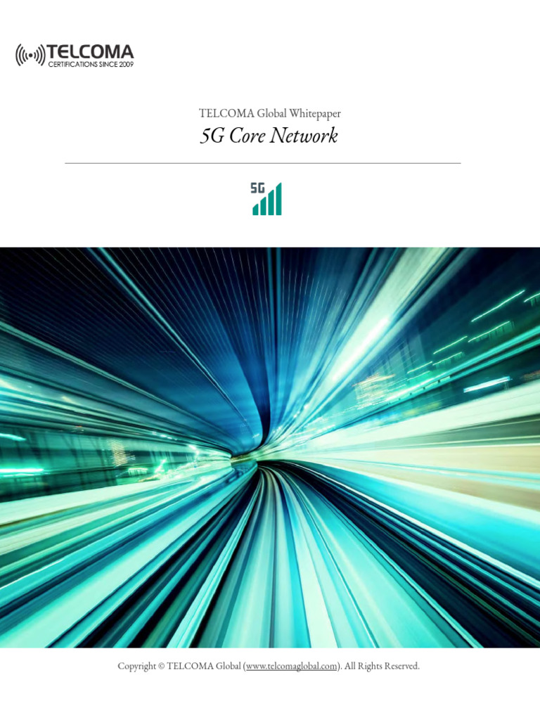 5G Core Network White Paper | PDF | Computer Network | Databases
