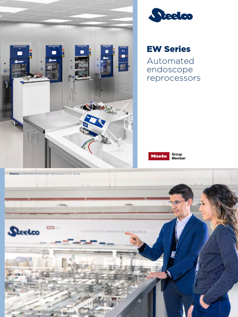 Steelco EW Series Endoscope Reprocessors | PDF | Automation | Radio ...