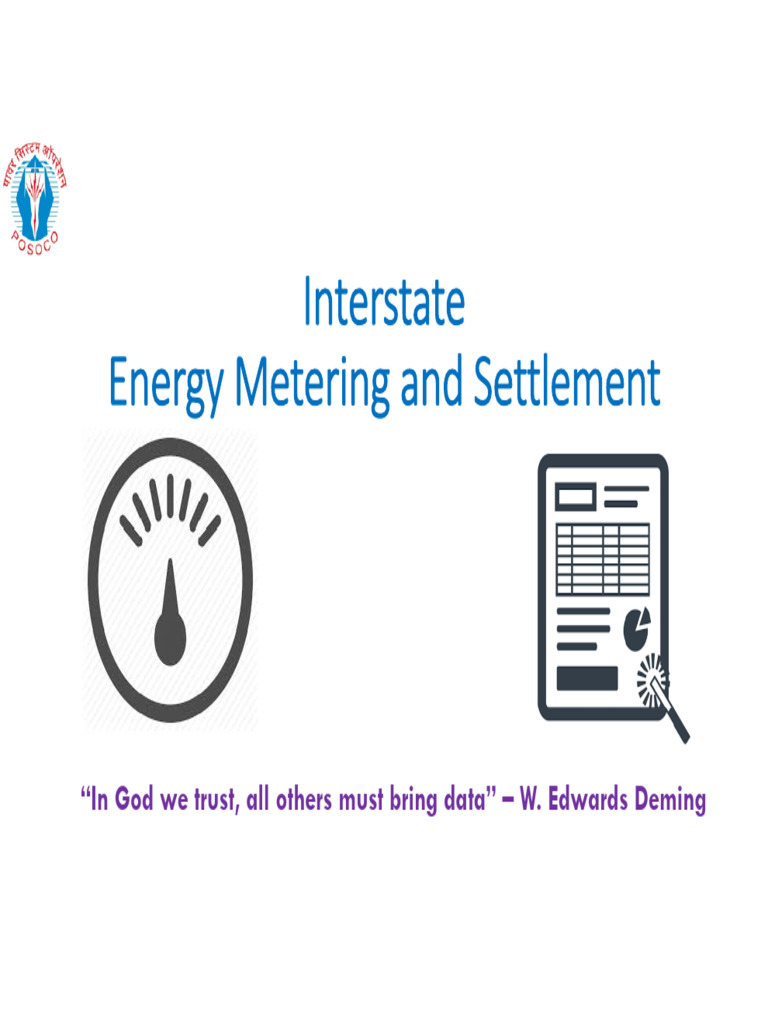 Energy Metering and Settlement Overview | PDF | Computing