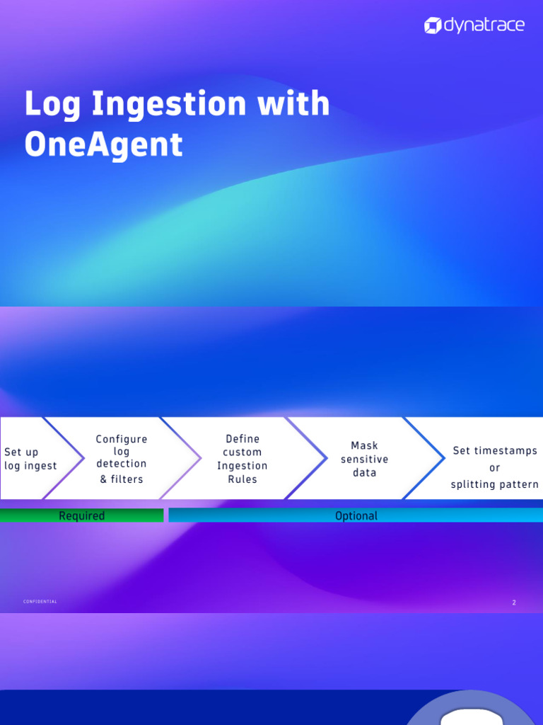 GSP Log 300 Log Ingest With OneAgent PPT | PDF