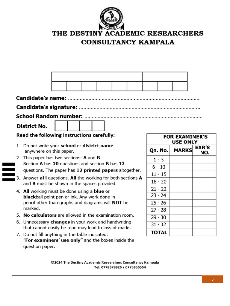 MTC Emergency Number Preparation Guide | PDF | Mean | Mathematics