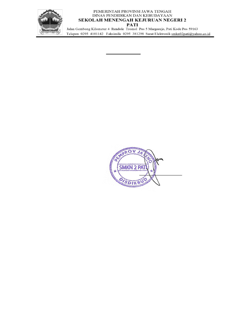 Surat Tugas Siswa | PDF