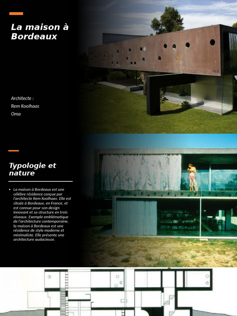 Maison Bordeaux: Architecture Innovante | PDF | Conception architecturale | Architecture