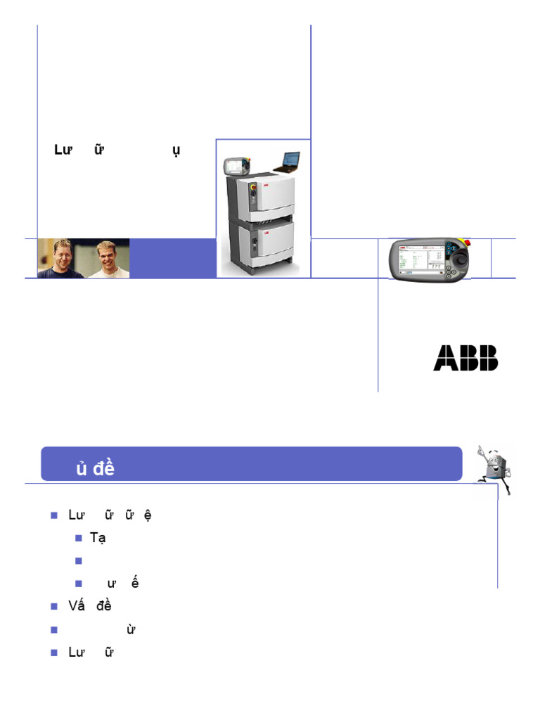 ch8 - IRC5 Luu Tru Va Khoi Phuc | PDF