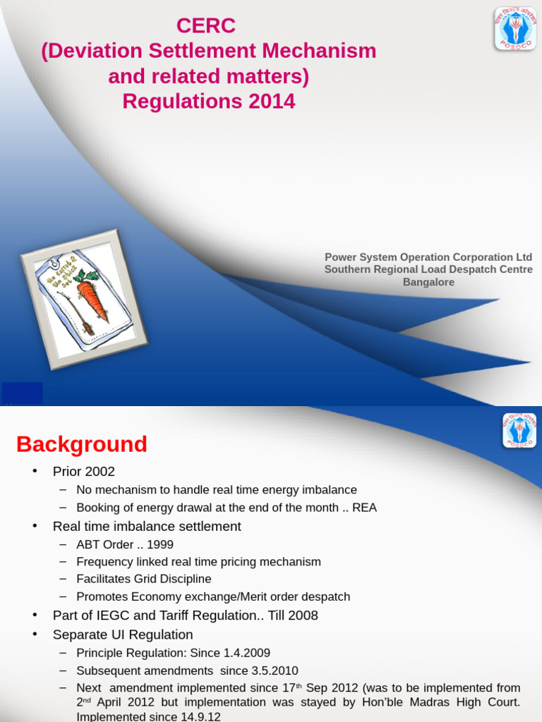 Deviation Regulation | PDF | Electrical Grid | Interest
