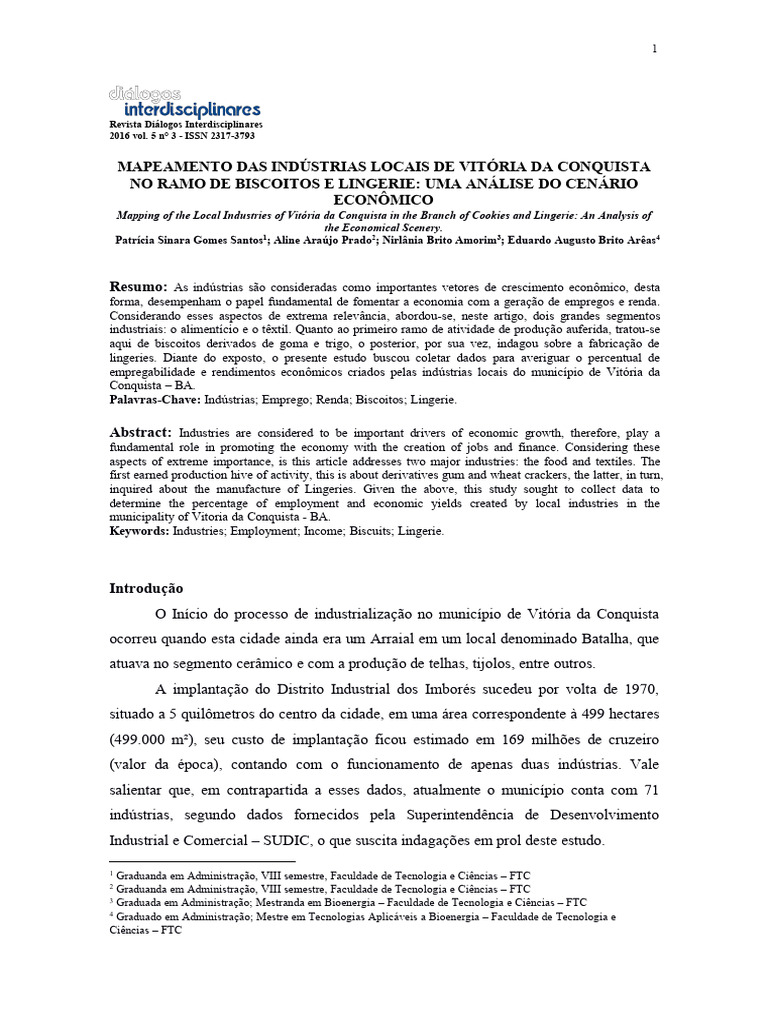 151-Texto Do Artigo-849-1-10-20161027 | PDF | Economia | Brasil