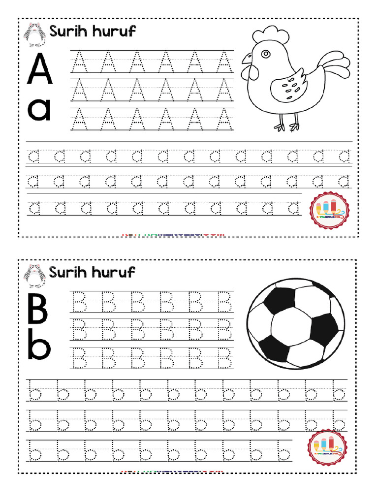Latihan Huruf Pemulihan | PDF