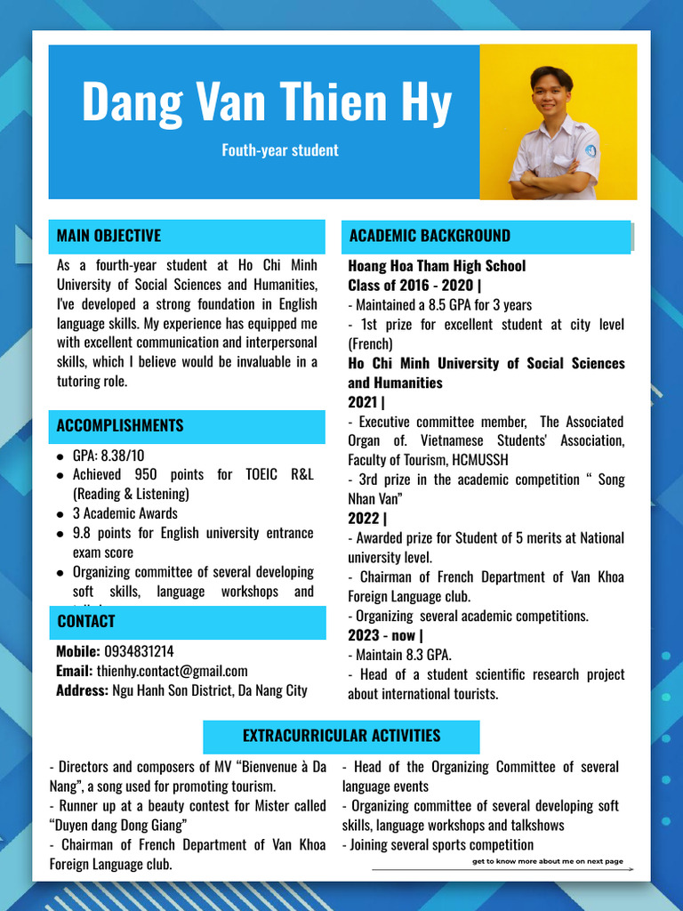 CV Peter | PDF | Vietnam