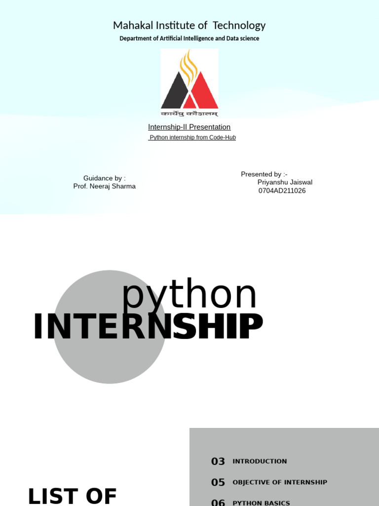 For Internship | PDF | Computer Programming | Computer Program
